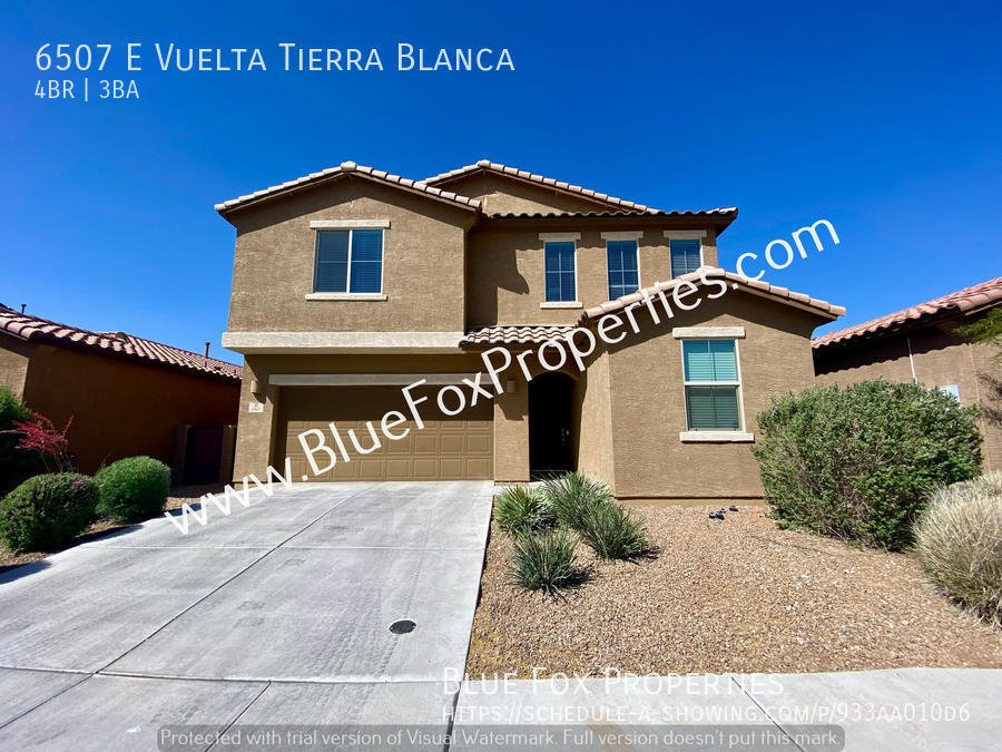 6507 E Vuelta Tierra Blanca Tucson, AZ House for Rent