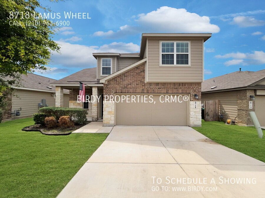 8718 Lamus Wheel San Antonio, TX House for Rent | Rentable