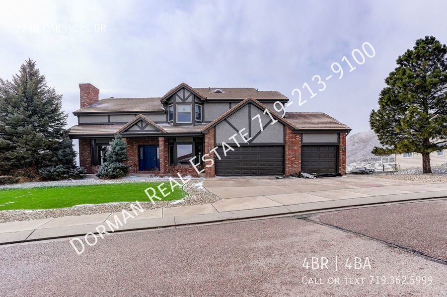 2230 Oak Hills Dr Colorado Springs, CO House for Rent