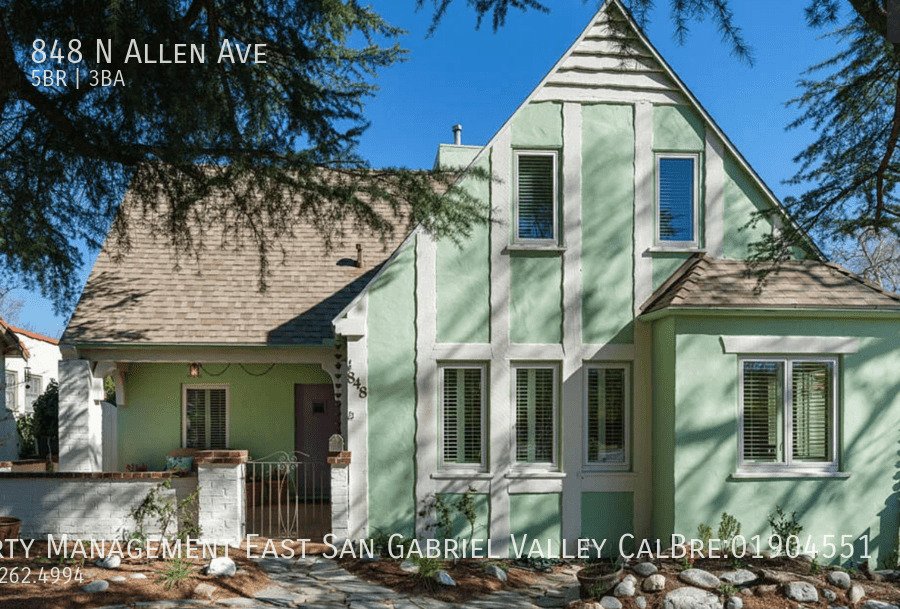 848 N Allen Ave Pasadena, CA House for Rent | Rentable