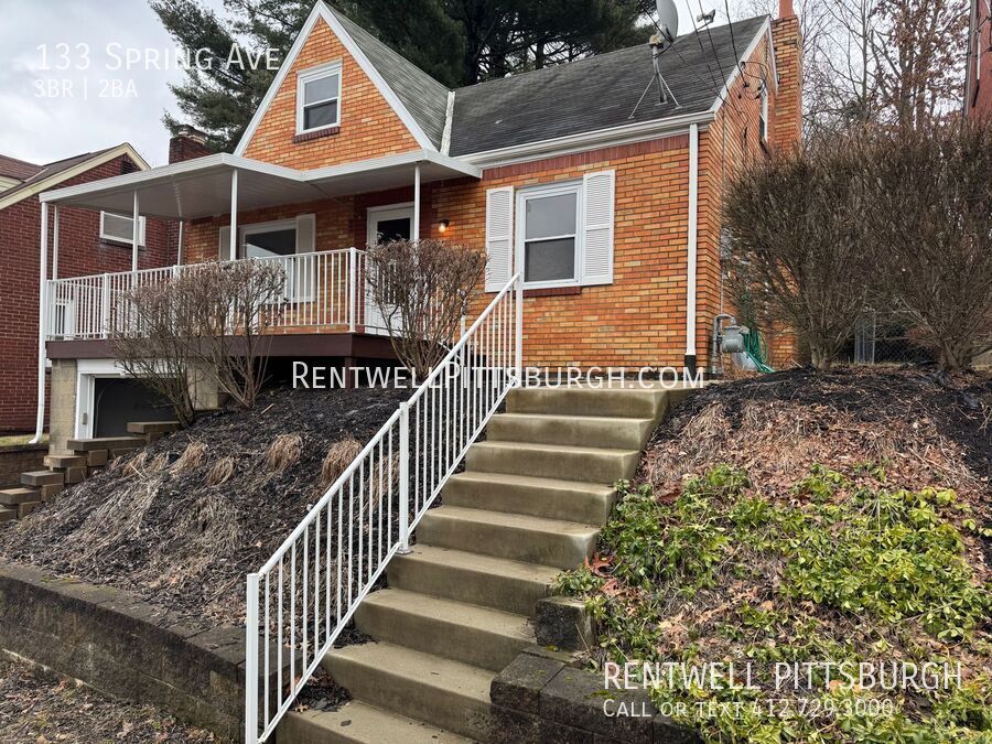 133 Spring Ave Bellevue, PA House for Rent | Rentable