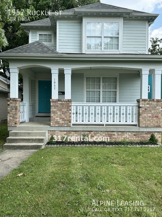 1957 1/2 Ruckle Indianapolis, IN House for Rent | Rentable
