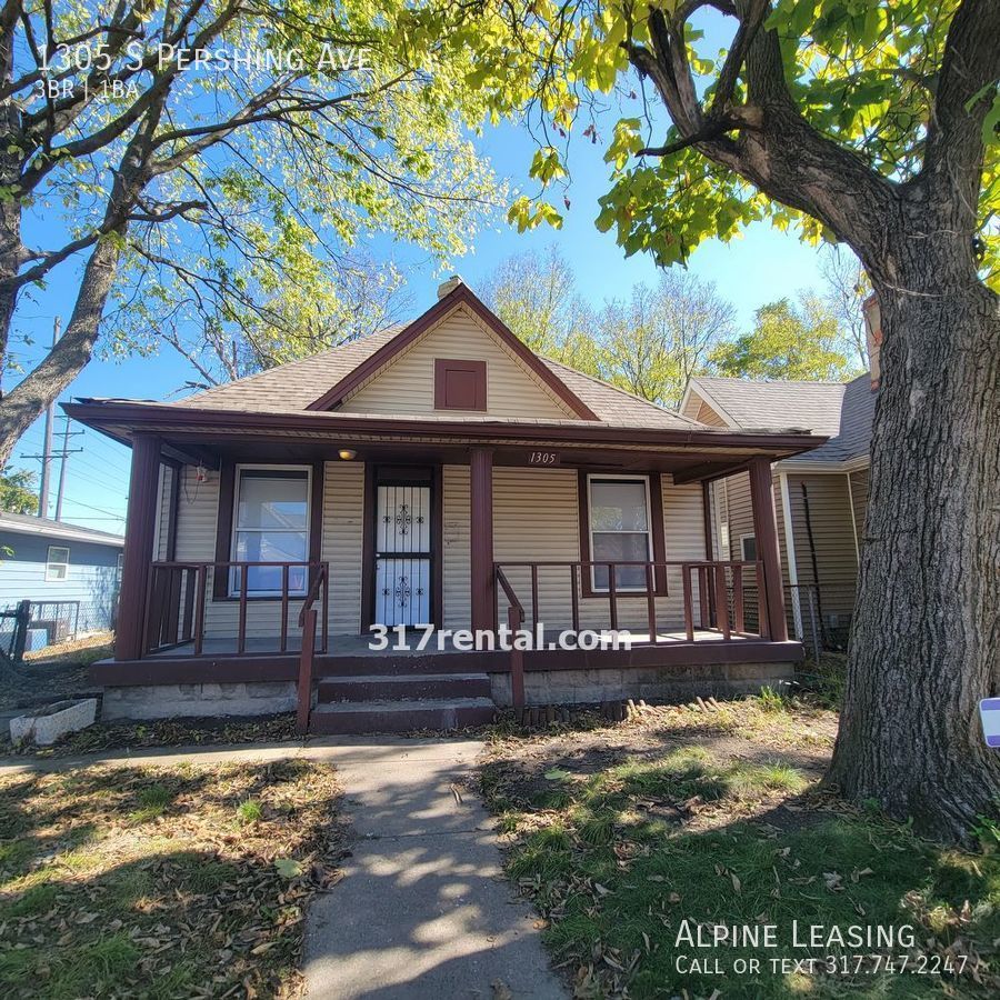 1305 S Pershing Ave Indianapolis, IN House for Rent