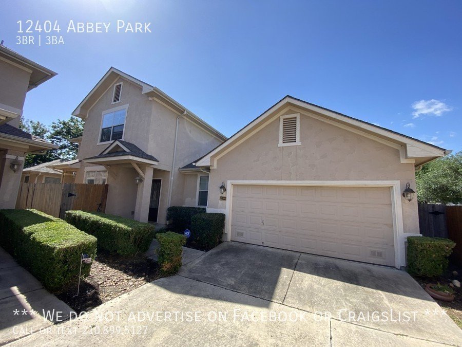 12404 Abbey Park San Antonio, TX House for Rent | Rentable