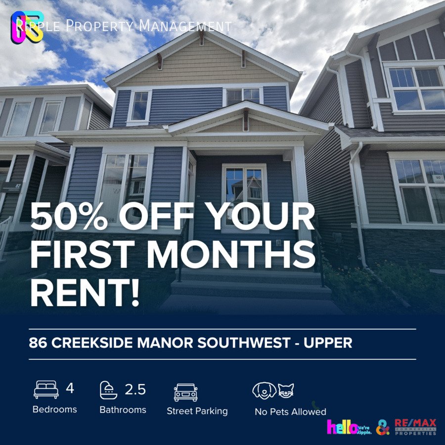 86 Creekside Mnr SW Calgary, AB House for Rent | Rentable