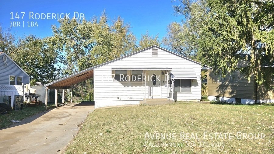 147 Roderick Dr St Louis, MO House for Rent | Rentable