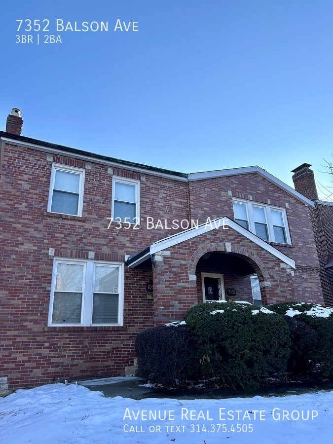7352 Balson Ave St Louis, MO House for Rent | Rentable