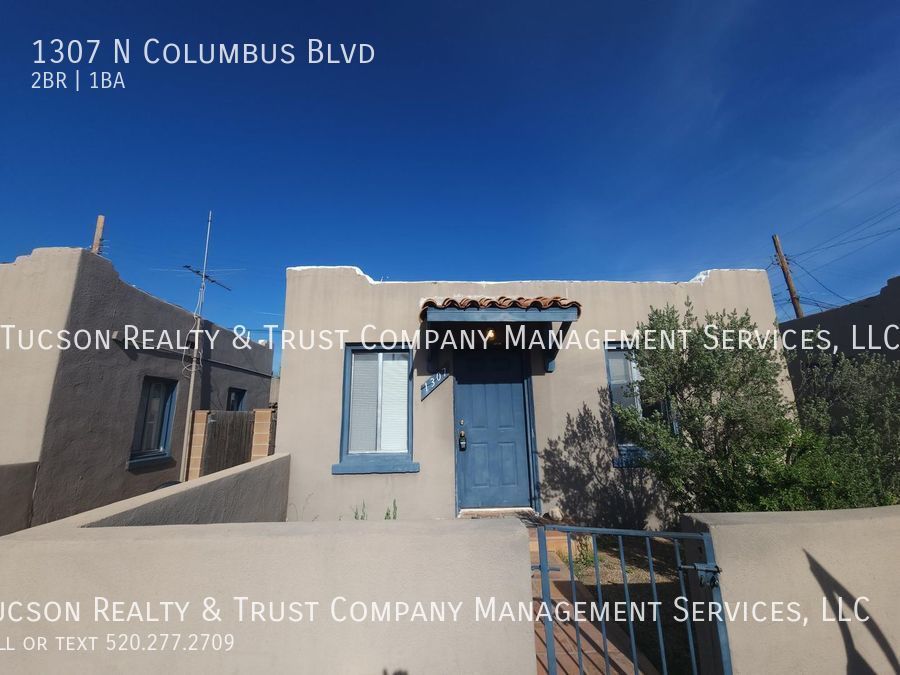 1307 N Columbus Blvd Tucson, AZ House for Rent | Rentable