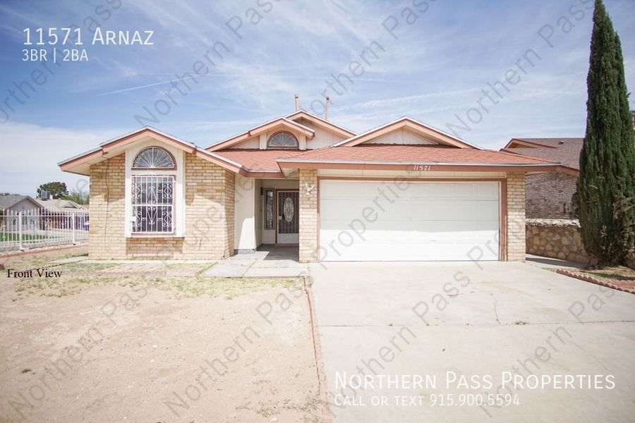 11571 Arnaz El Paso, TX House for Rent | Rentable