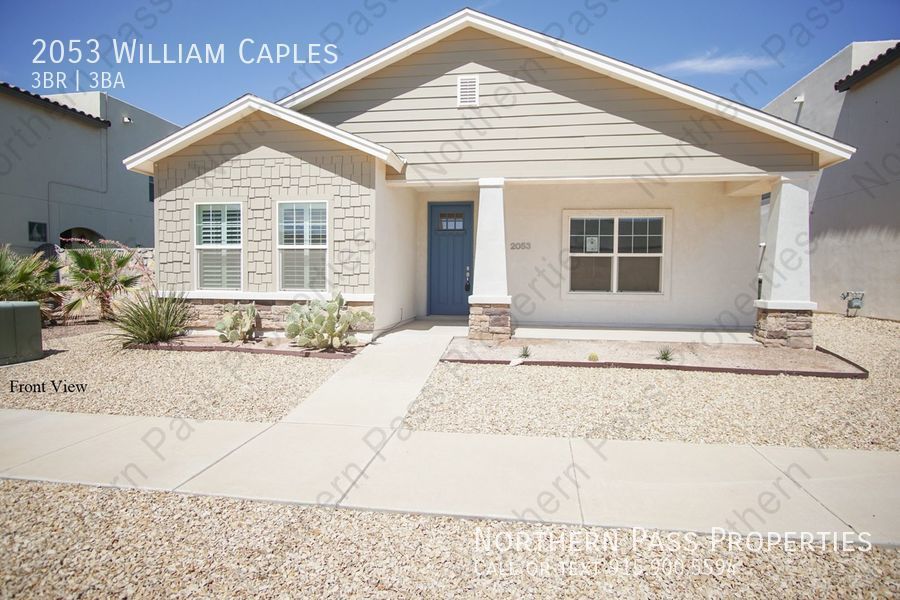 2053 William Caples El Paso, TX House for Rent | Rentable