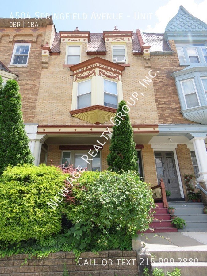 4504 Springfield Ave Philadelphia, PA Apartment for Rent