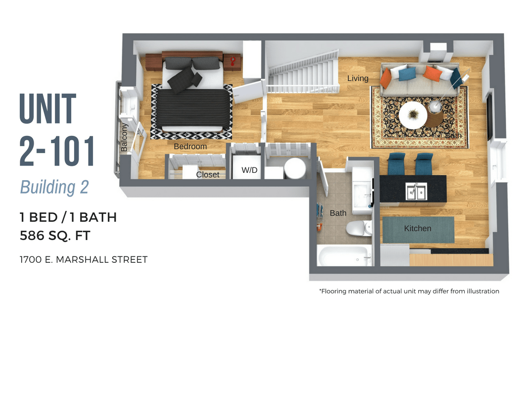 Atrium Lofts at Cold Storage Apartments Richmond, VA